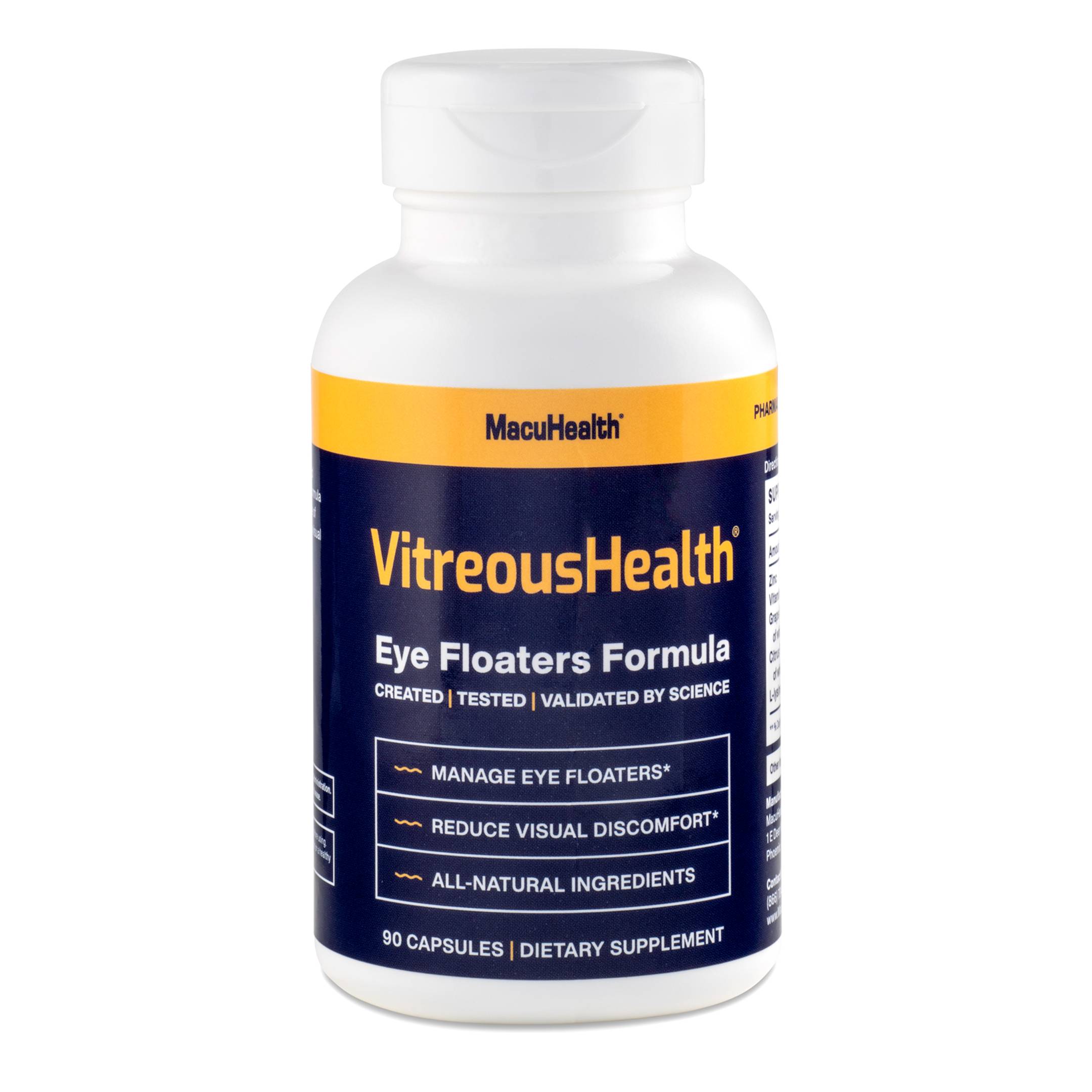 Vitamins Supplements For Eye Floaters | MacuHealth